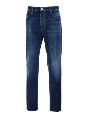 Dsquared2 Denim Jeans With Rear Logo Patch