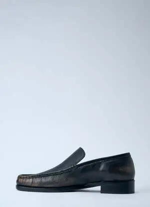 Acne Studios Smooth-grain Leather Loafers
