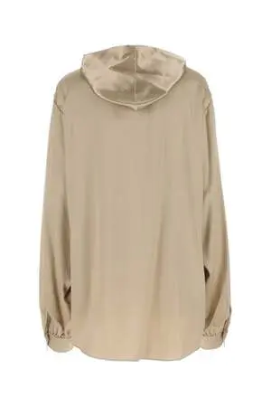 Balenciaga Oversize Satin Shirt