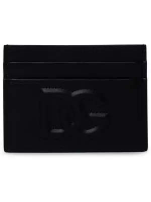 Dolce & Gabbana Leather Card Holder - Black