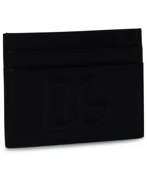 Dolce & Gabbana Leather Card Holder - Black