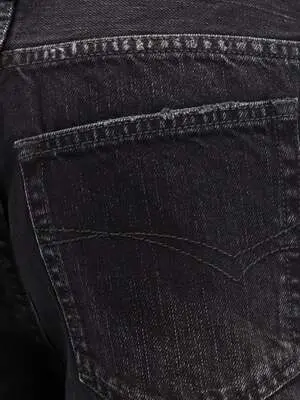 Balenciaga Wide Leg Flared Denim Trousers