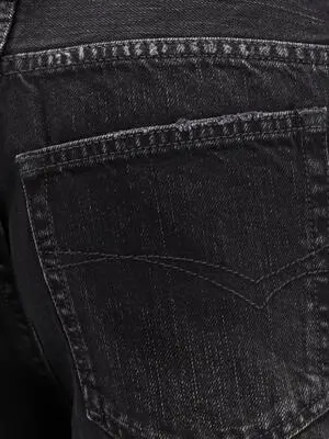 Balenciaga Wide Leg Flared Denim Trousers