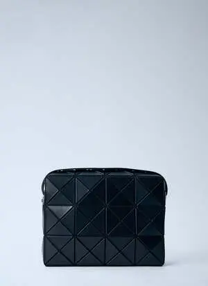 Issey Miyake Geometric Paneled Shoulder Bag