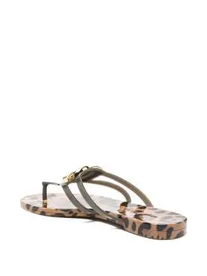 Dolce & Gabbana Floral Flip-flops - Multicolor
