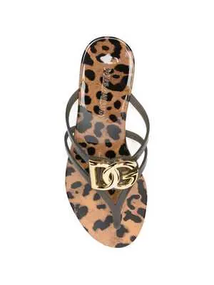 Dolce & Gabbana Floral Flip-flops - Multicolor