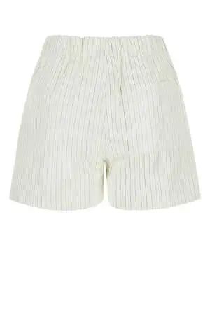 Bottega Veneta Printed Leather Shorts