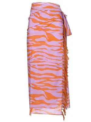 Attico Animal Print Pareo - Multicolor