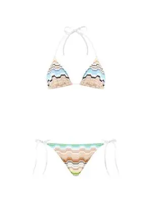 Missoni Zigzag Triangle Bikini - Multicolor