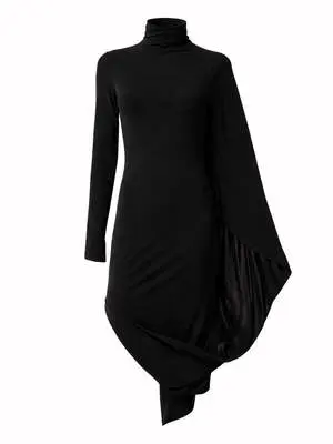 Stella McCartney Asymmetrical Dress - Black