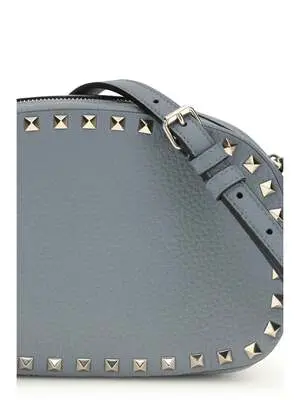 Valentino Garavani Rockstud Mini Shoulder Bag - Blue