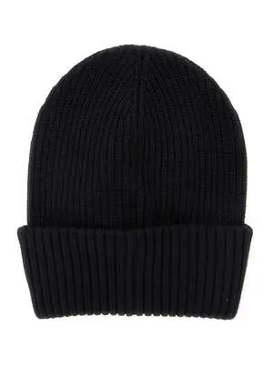 Moncler Ribbed Virgin Wool Beanie - Multicolor