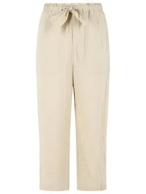 Isabel Marant Étoile Bilna Beige Cotton Blend Pants