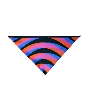 Dries Van Noten Geometric Patterned Silk Scarf - Multicolor