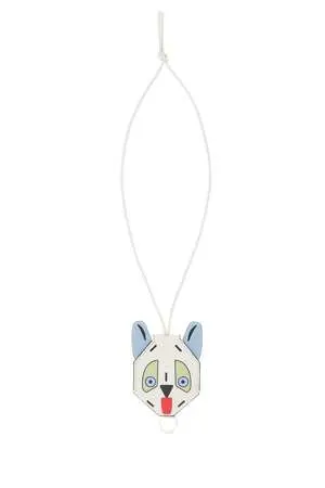 Loewe Printed Leather Futurist Cat Keyring - Multicolor