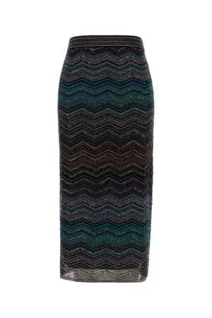 Missoni Embroidered Viscose Blend Skirt