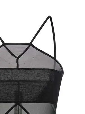Rick Owens Sl Combo Top - Black