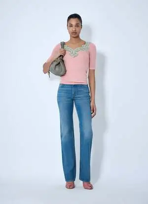 Chloé Straight-leg Denim Jeans - Blue
