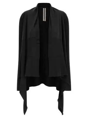 Rick Owens Medium Wrap Cardigan - Black