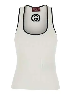 Gucci Ribbed Camis Tanks For Women
