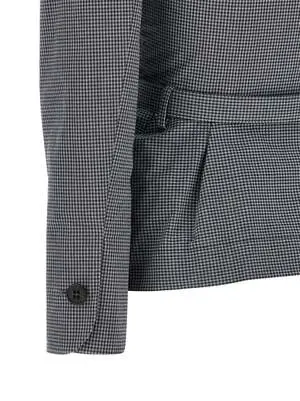 VIVIENNE WESTWOOD Kendall Single-breasted Checked Blazer