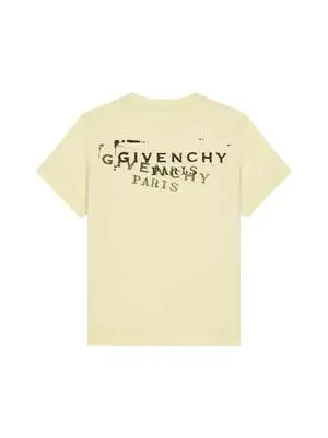 Givenchy Cotton T-shirt With Stamp Print - Multicolor