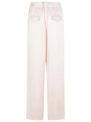 JIL SANDER Acetate Blend Trousers - Pink