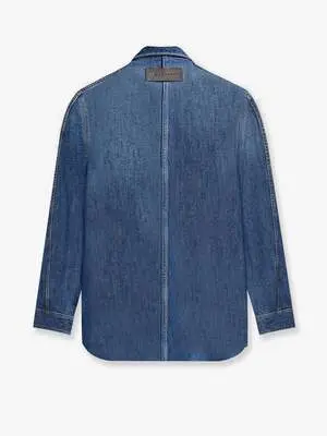 Givenchy Overshirt Denim Shirt - Blue
