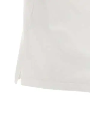 Versace Medusa Embroidered Cotton Piquet Polo Shirt