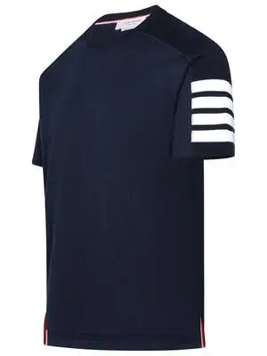 Thom Browne Navy Cotton T-shirt