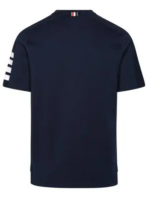 Thom Browne Navy Cotton T-shirt