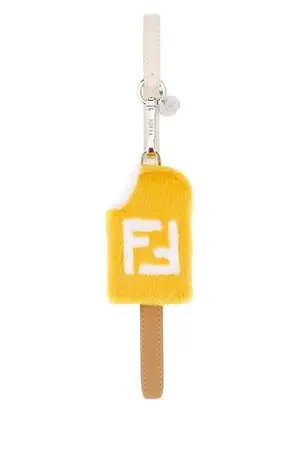 Fendi Shearling And Fur Bag Charm - Multicolor