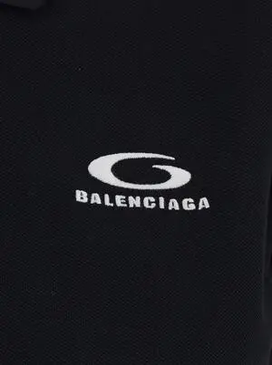 Balenciaga Cotton Logo Polo