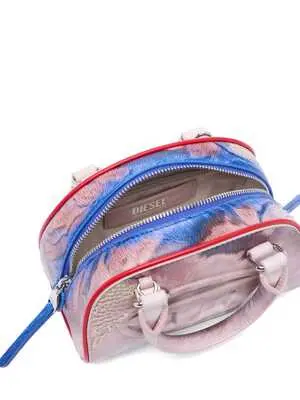 DIESEL® 1dr Dome Embossed Calfskin Tote Bag - Multicolor