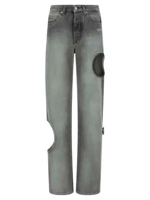 Off-White Spray New Meteor Jeans - Gray