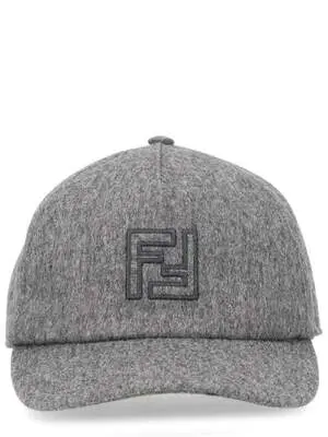 Fendi Baseball Cap - Gray