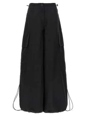 Palm Angels Parachute Pants - Black