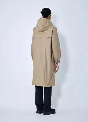 Moncler Hooded Parka Coat In Nylon