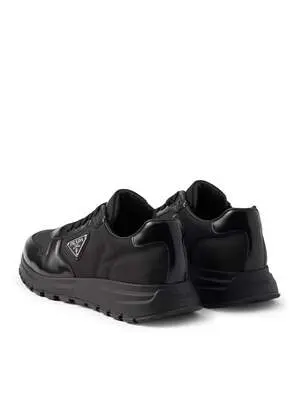Prada Re-nylon And Brushed Leather Sneakers - Multicolor
