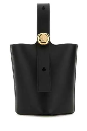 Loewe Mini Pebble Bucket Bag - Black