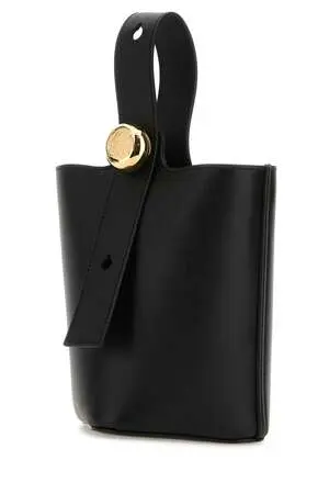 Loewe Mini Pebble Bucket Bag - Black