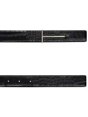 TOM FORD Belt With Buckle - Black