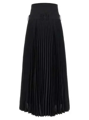 Junya Watanabe Pleated Wool Blend Trousers