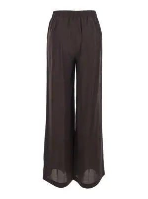 P.a.r.o.s.h Silk Drawstring Waist Pants