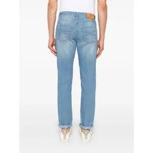 Brunello Cucinelli Slim-fit Denim Jeans - Multicolor