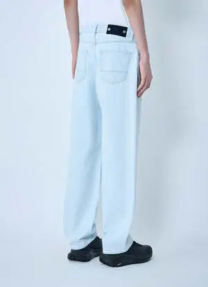 Stone Island Wide-leg Denim Jeans