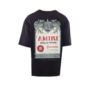 Amiri Chateau Stamp T-shirt - Black