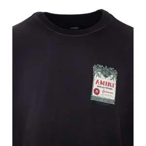 Amiri Chateau Stamp T-shirt - Black