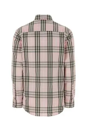 Burberry Embroidered Cotton Shirt - Multicolor