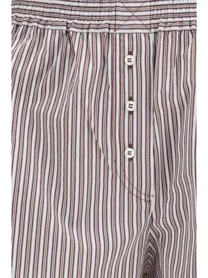 Brunello Cucinelli Striped Silk Boxer Shorts